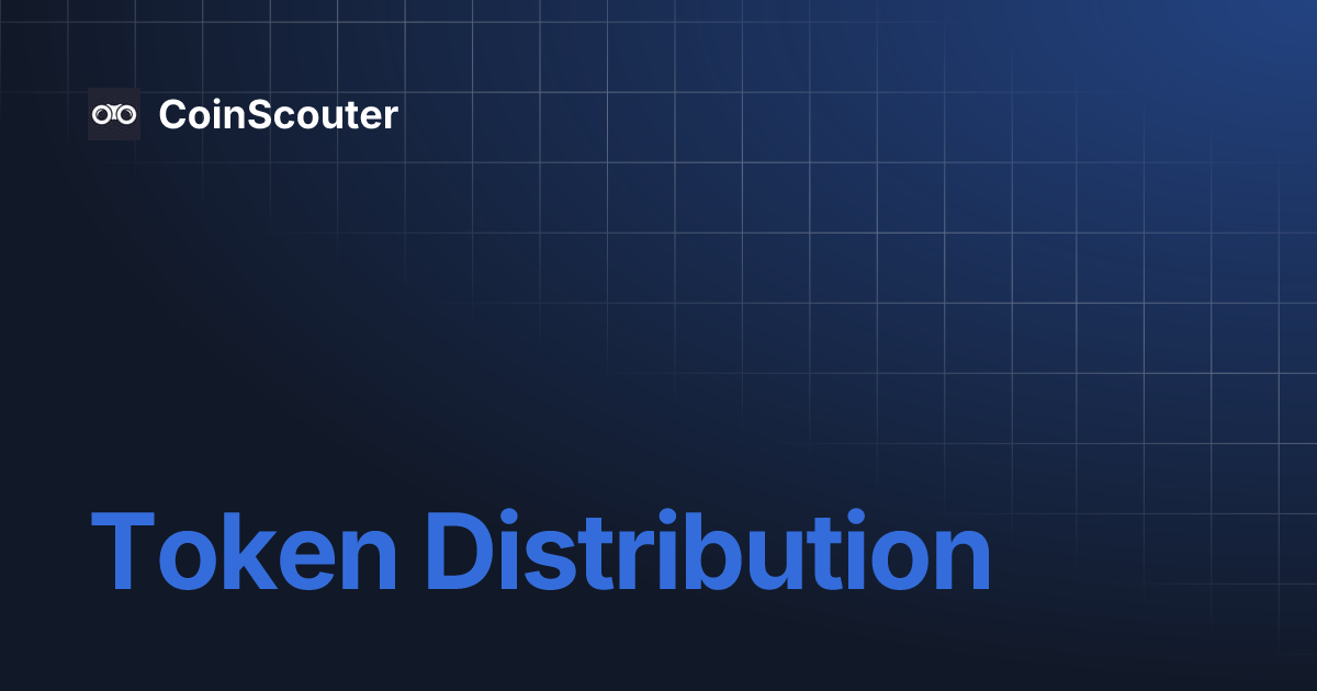 Token Distribution | CoinScouter